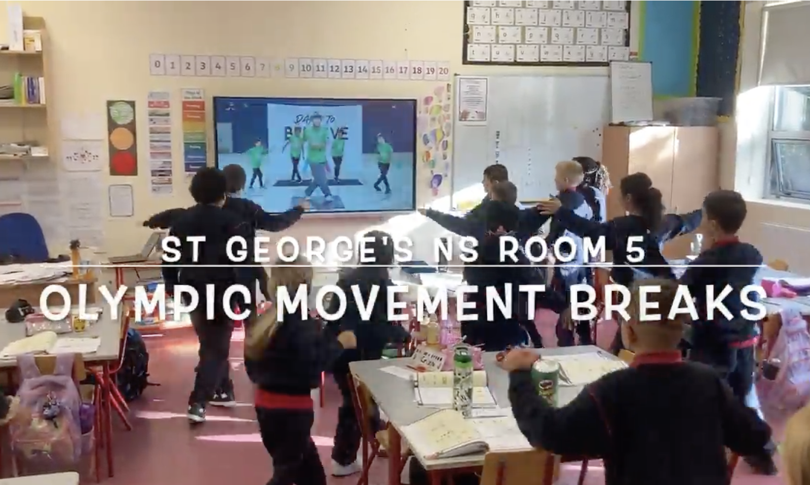 Active Break Everyday Challenge - Olympic Movement Breaks